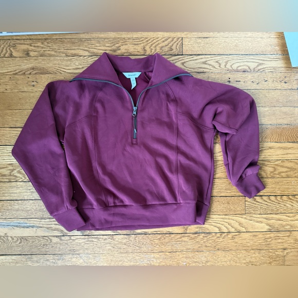 SPANX | Sweaters | Spanx Air Essentials Half Zip Size Xs | Poshmark